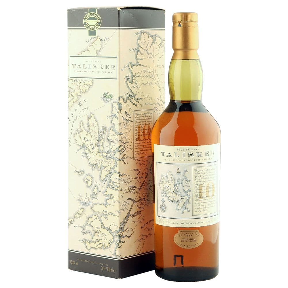 Talisker 10 Year Old, Old Map Presentation | The Whisky Vault