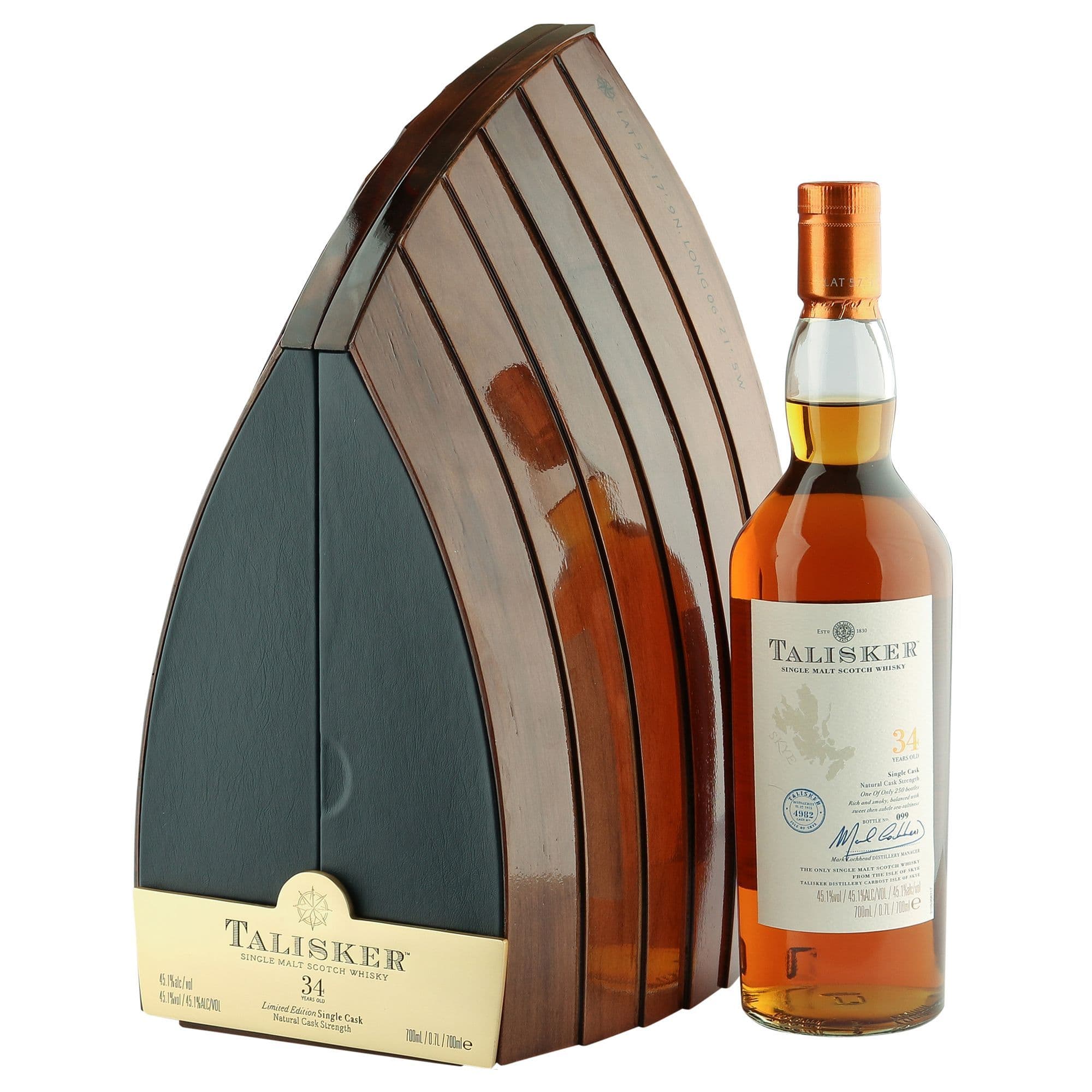 Talisker 1975 34 Year Old, Single Cask Boat Cabinet | The Whisky Vault