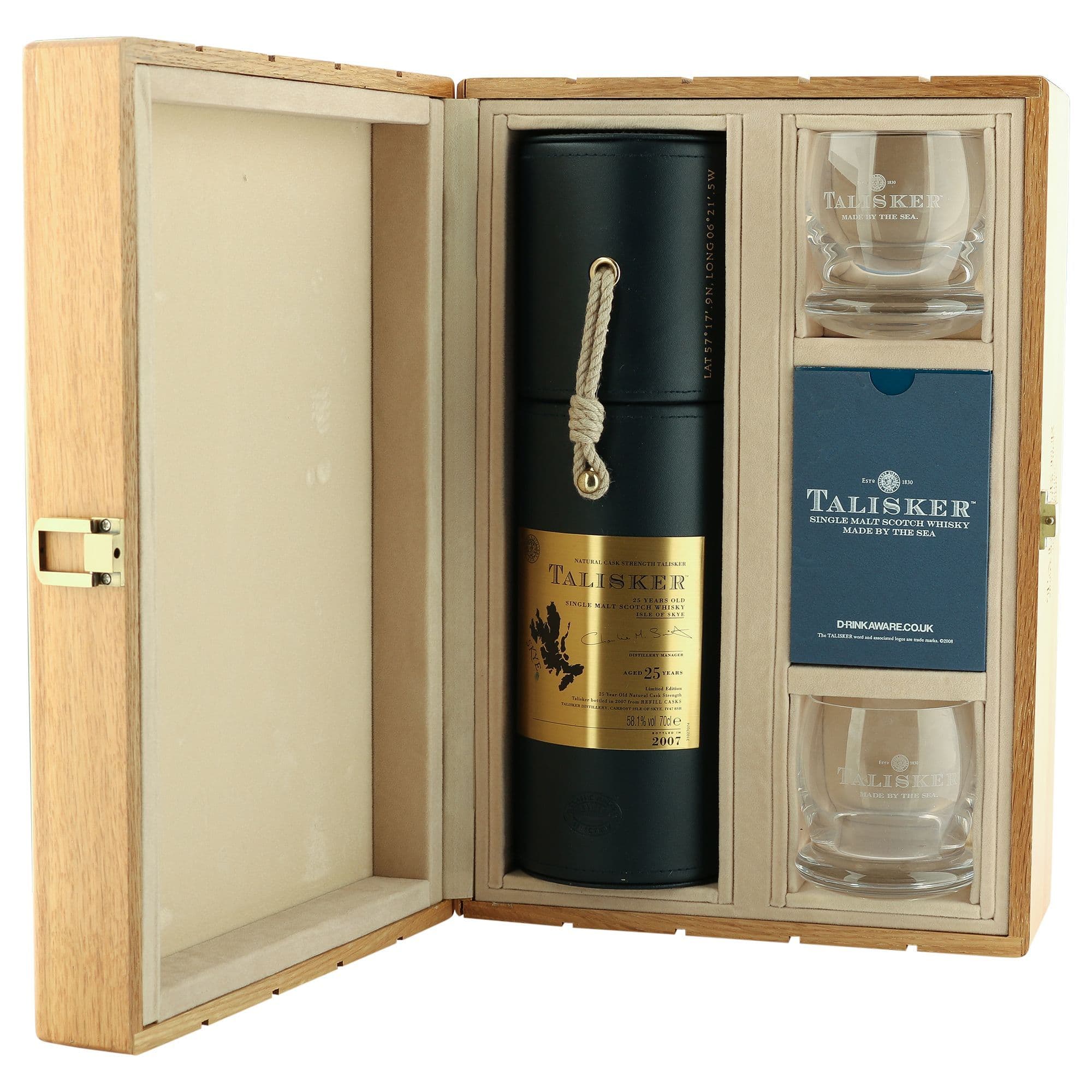Talisker 25 Year Old, Limited Edition 2007 Sea Chest | The Whisky Vault