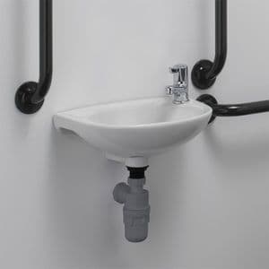 Budget Close Coupled Disabled Doc M Toilet Pack - Grey