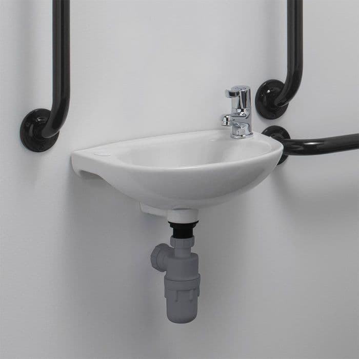 Budget Close Coupled Disabled Doc M Toilet Pack - Grey