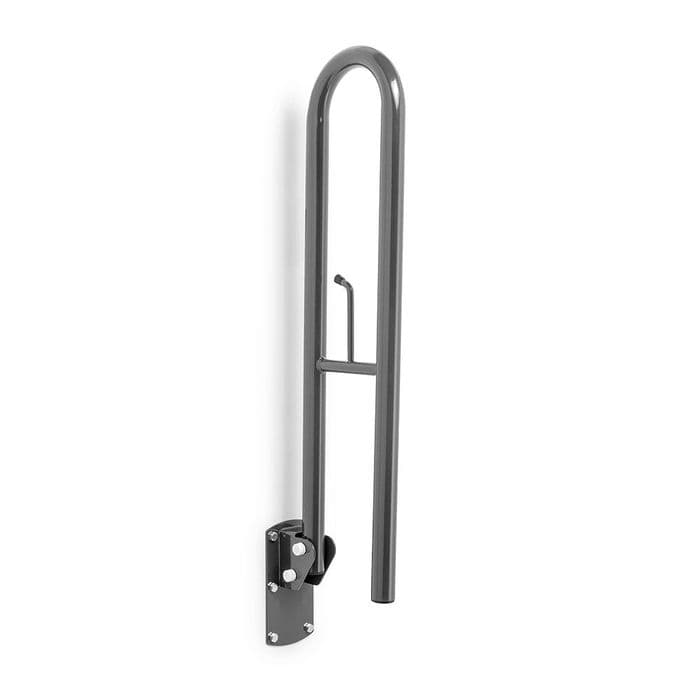 HL510G Budget Disabled Toilet Grab Rail Kit - Grey