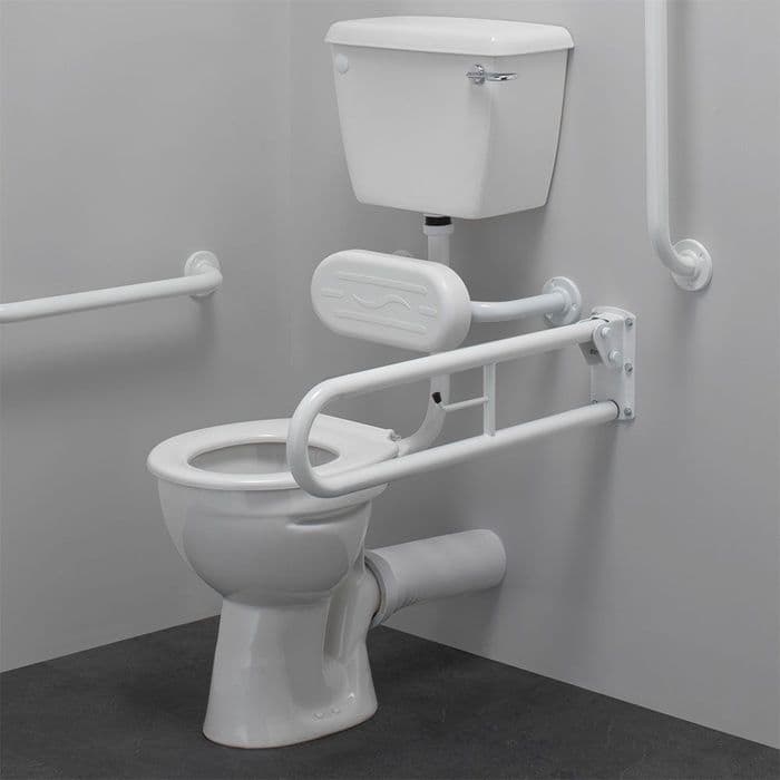 Budget Low Level Disabled Doc M Toilet Pack - White