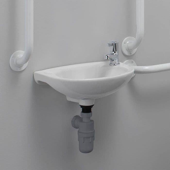 Budget Low Level Disabled Doc M Toilet Pack - White