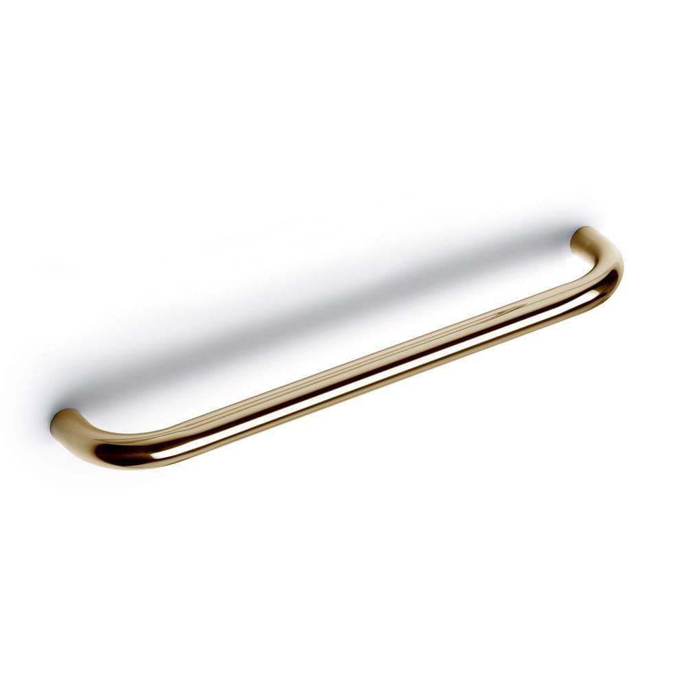 HL0-560BR Classic Disabled Roseless Shower Grab Rail Kit - Polished Brass
