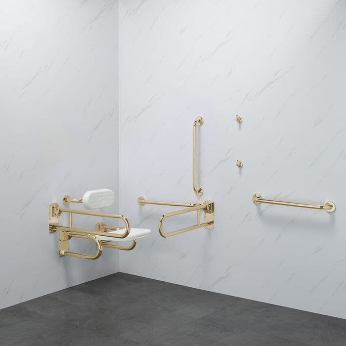 CLASSIC DOC M DISABLED CHANGING ROOM PACK- POLISHED BRASS