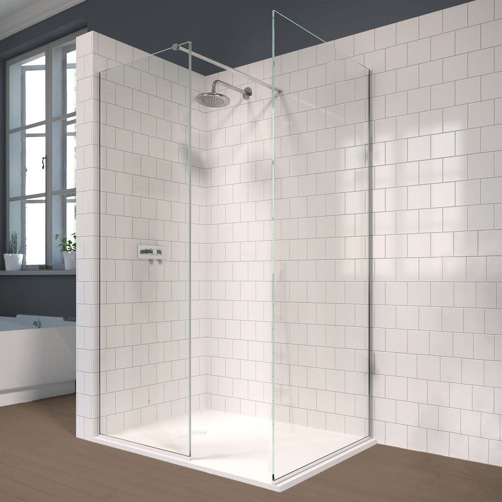 Healey & Lord Classic Collection Walk-In Shower Enclosure with Return Panel