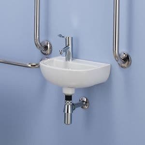 Commercial Close Coupled Disabled Doc M Toilet Pack - Polished ...