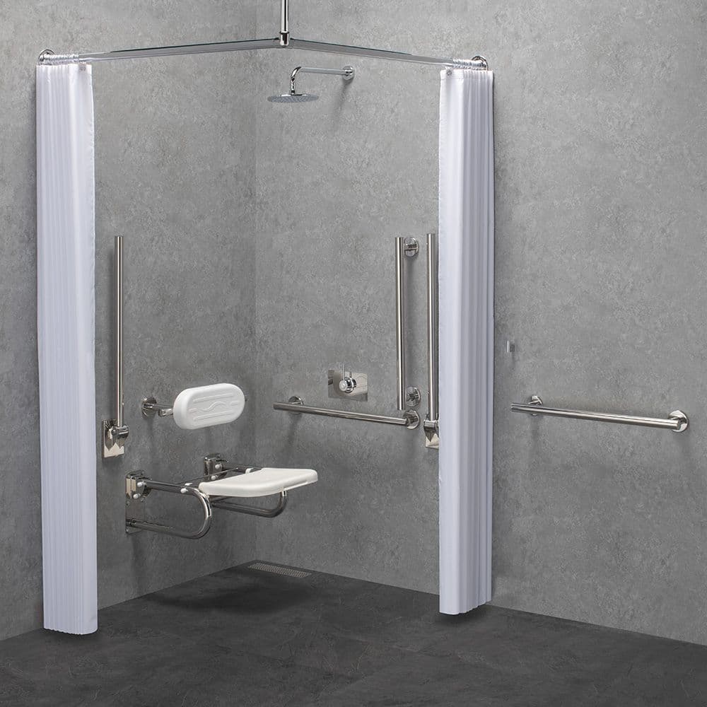 Designer DOC M / DDA Disabled Shower Pack & Fixed Shower Head ...