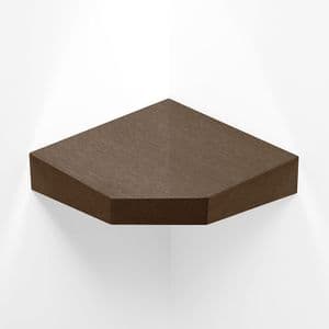 HL275 Doc M Corner Brushed Bronze Colostomy Shelf