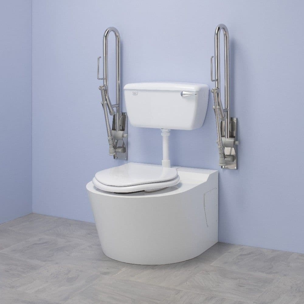 Low Level Bariatric Toilet Pack - Stainless Steel