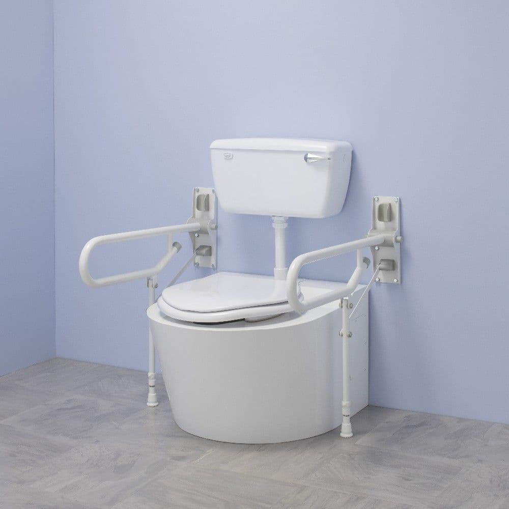 Low Level Bariatric Toilet Pack - White