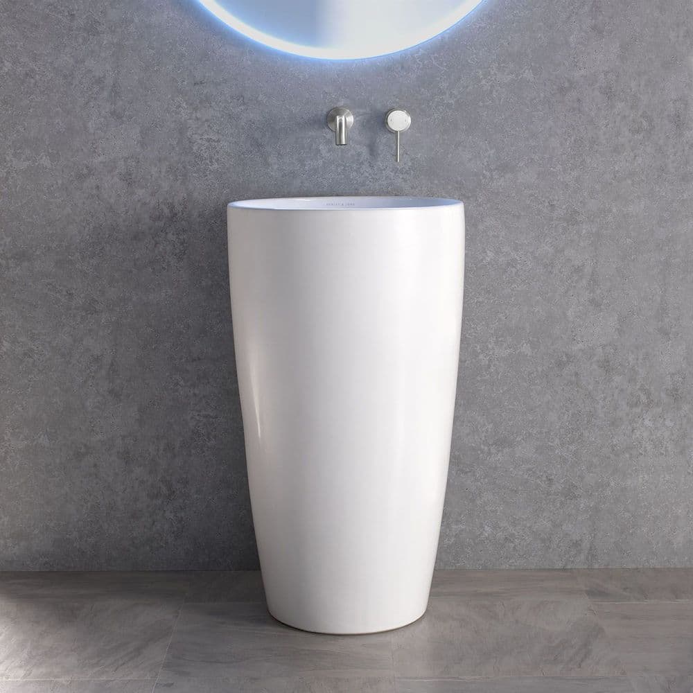 Healey & Lord Modern Collection Freestanding Column Wash Basin