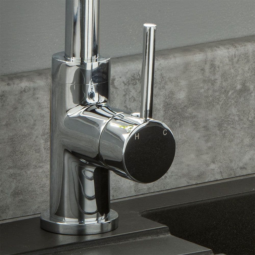 Healey & Lord Modern Collection Deck-Mounted Monobloc Kitchen Mixer Tap ...