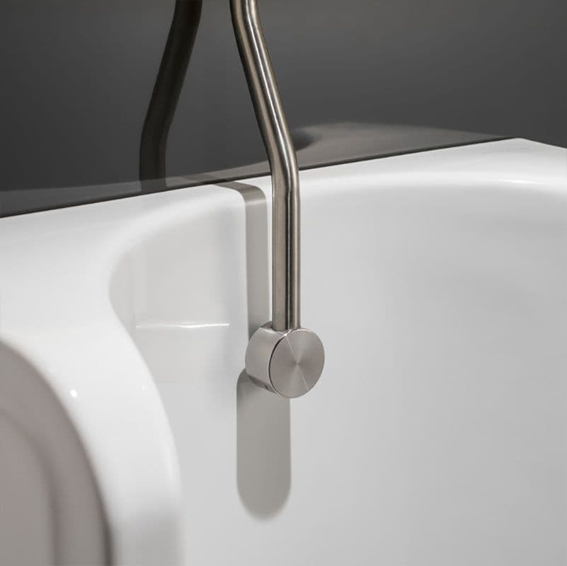 Ceramic Slab Floor Standing Urinal - Niagara by Healey & Lord