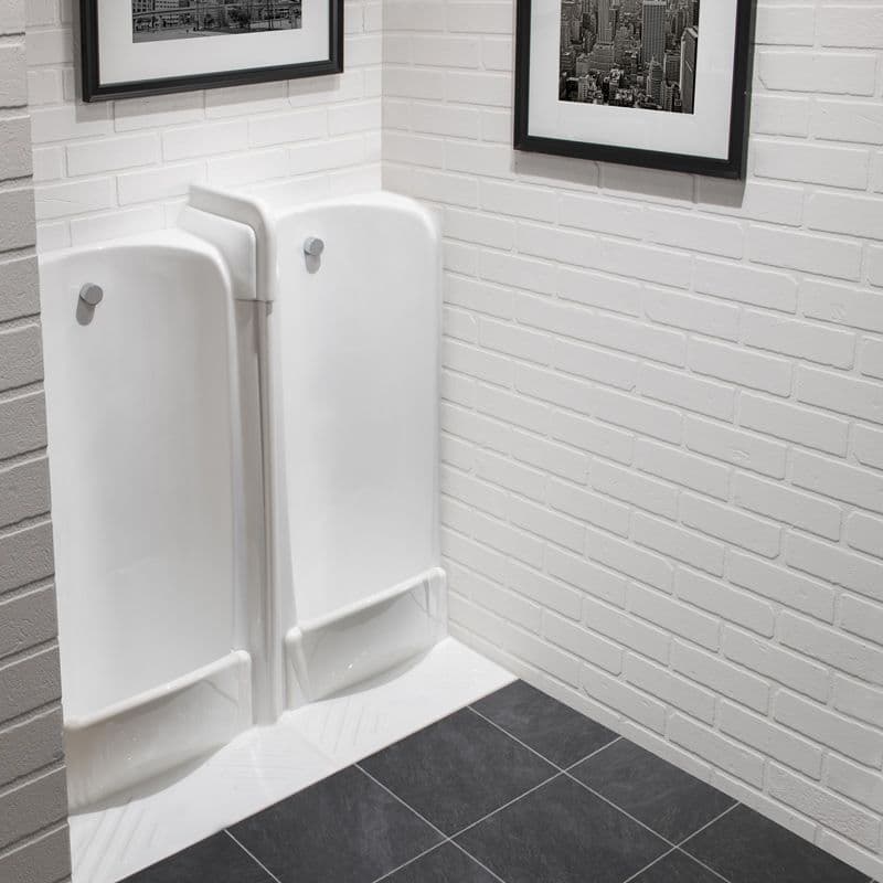 Niagara Fused Run Urinal With Concealed Flush Kit