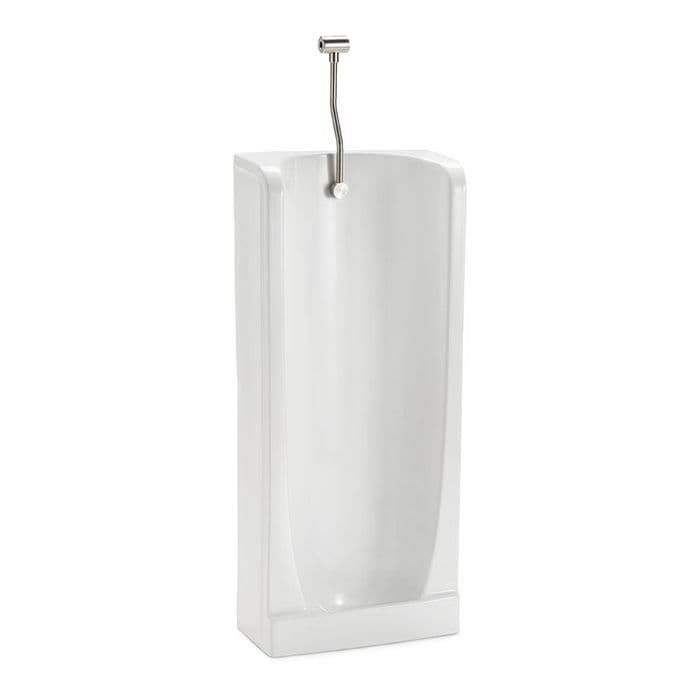 Ceramic Slab Floor Standing Urinal - Niagara by Healey & Lord