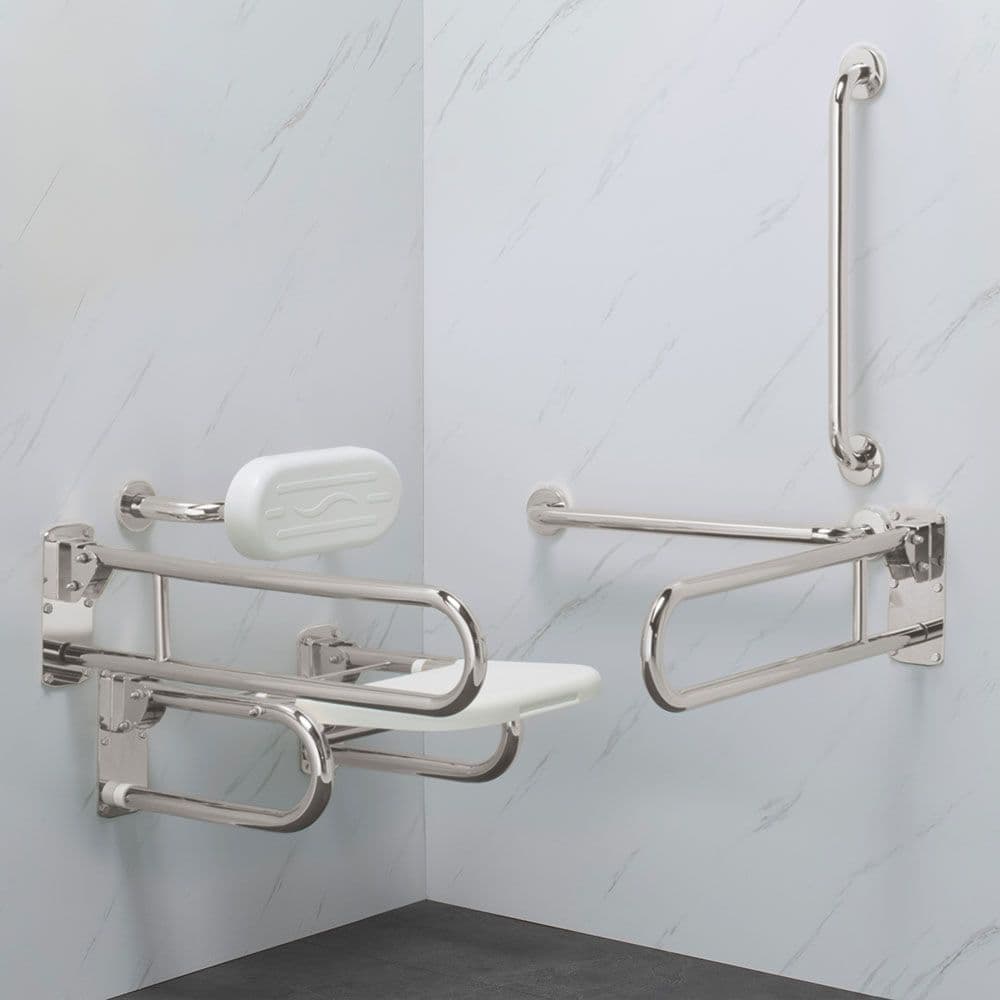 Classic DOC M / DDA Disabled Shower Pack - Polished Nickel