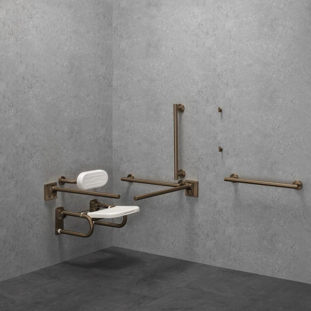 URBAN DOC M DISABLED CHANGING ROOM PACK - Brushed Bronze