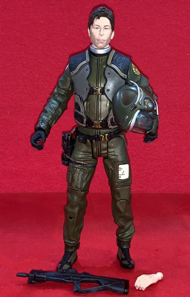 Battlestar Galactica Samuel "Longshot" Anders - CUSTOM - Loose Action Figure