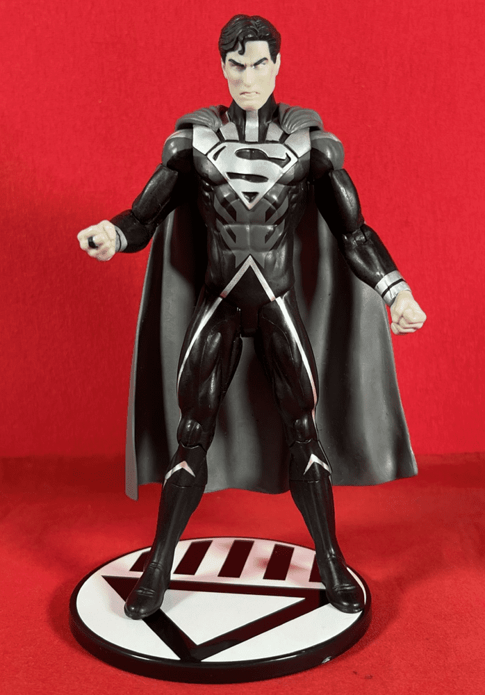 Blackest Night Black Lantern Superman - Complete Loose Action Figure