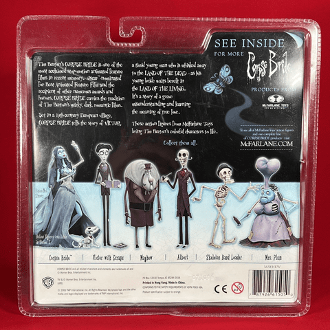 Corpse Bride Mayhew - Action Figure - Sealed in Packaging