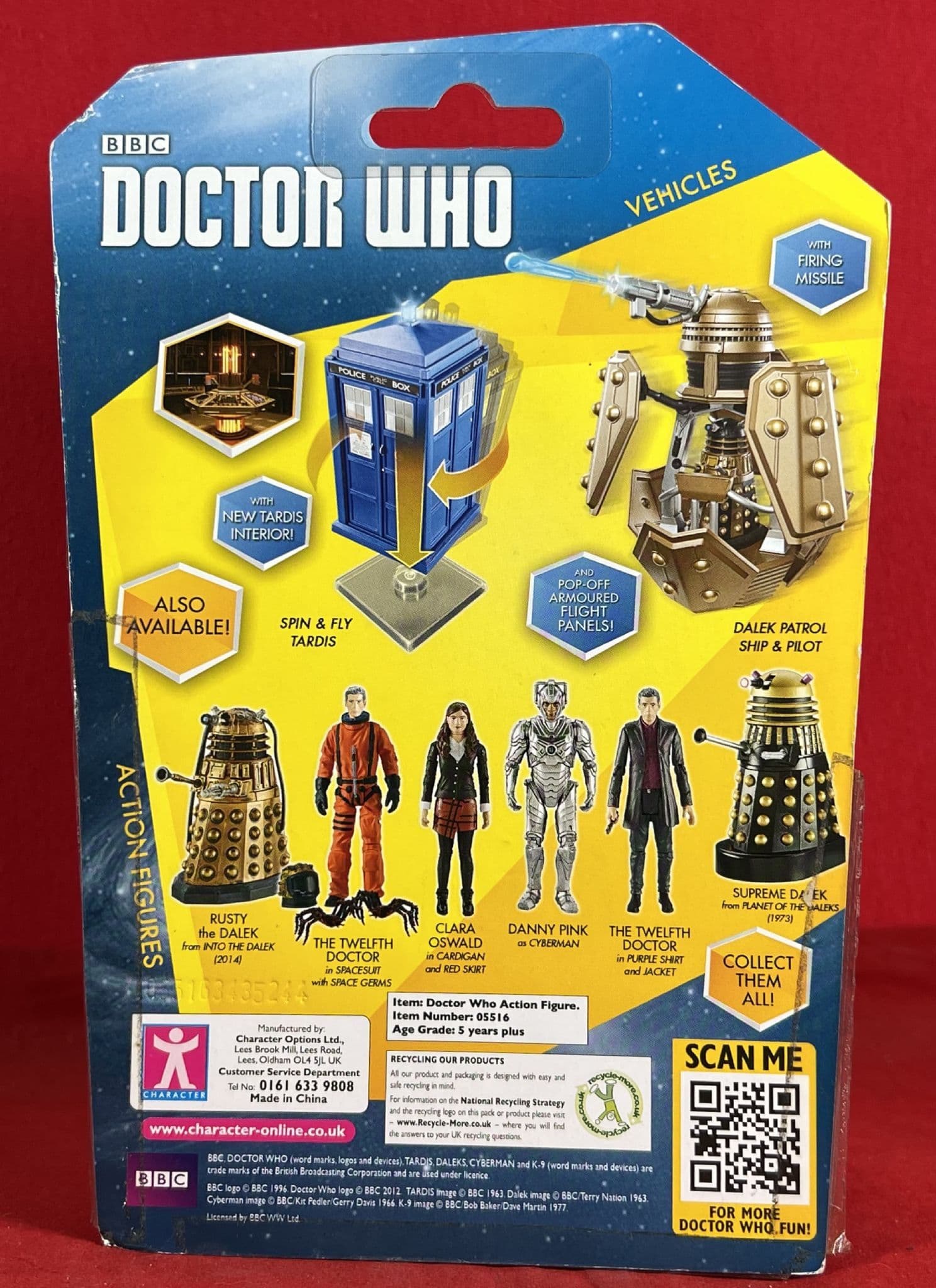 Doctor Who 3 75" Action Figure Wave 4 Danny Pink as Cyberman - Sealed ...