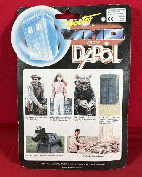 Doctor Who Dapol Original Card Cyberman - Figure - Sealed B