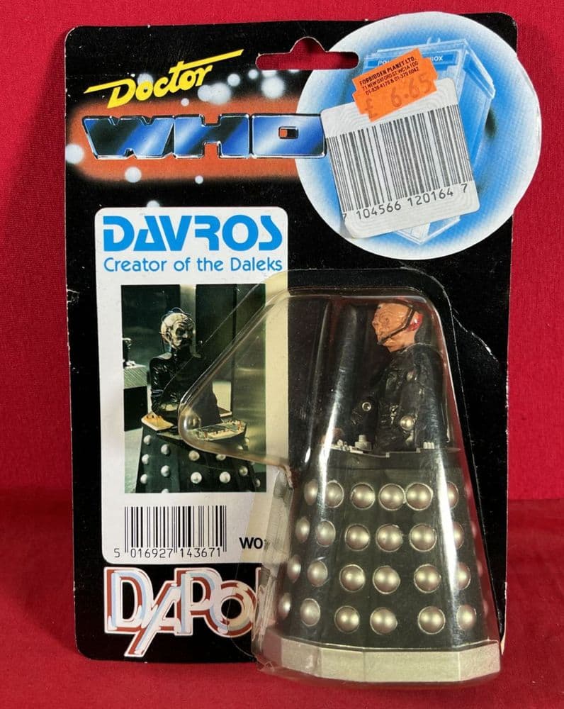 Doctor Who Dapol Original Card Davros - Figure - Sealed A