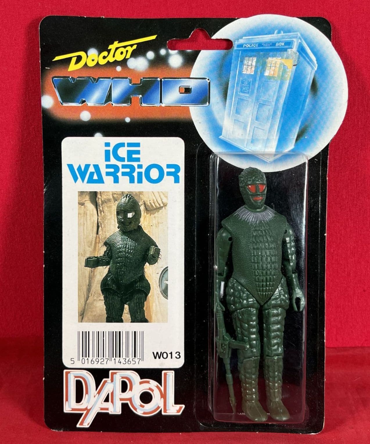 Doctor Who Dapol Original Card Ice Warrior - Figure - Sealed