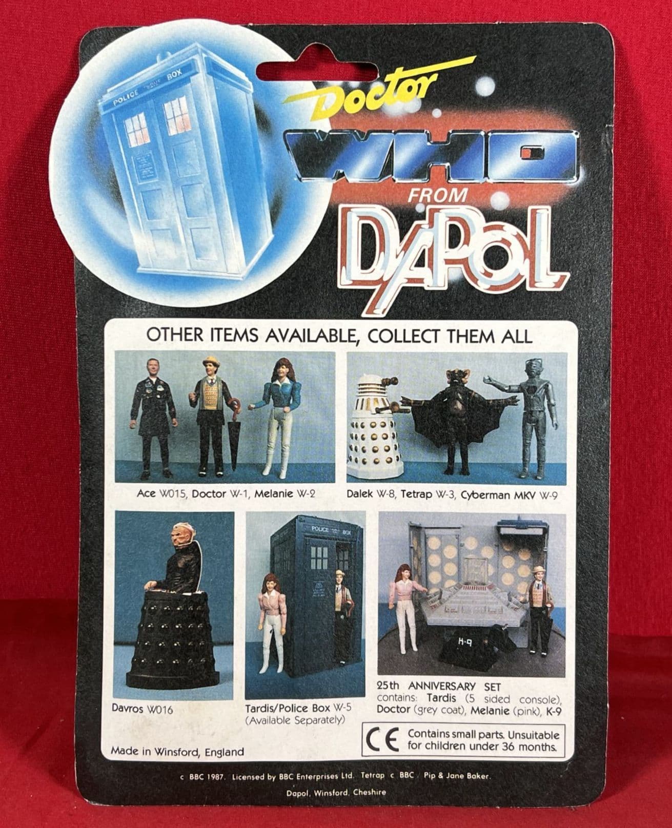 Doctor Who Dapol Original Card Ice Warrior - Figure - Sealed B