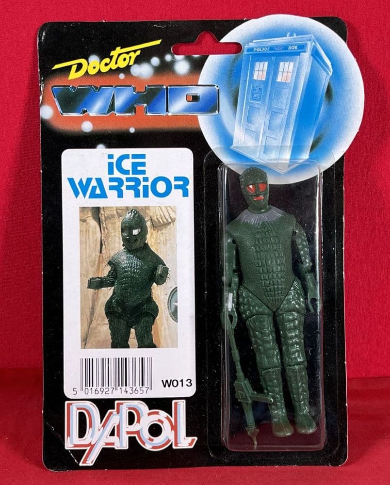 Doctor Who Dapol Original Card Ice Warrior - Figure - Sealed B