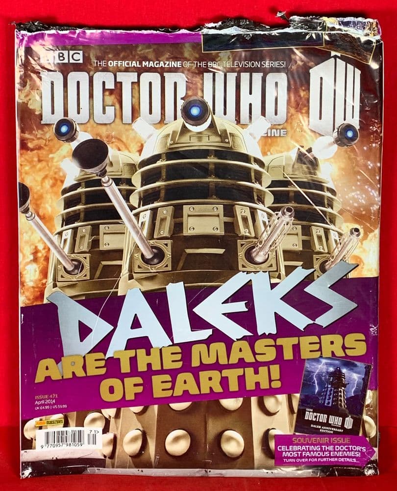 Doctor Who Magazine 471 with Double-Sided Poster