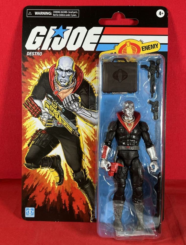 G I Joe Classified Retro Destro - Sealed on Card