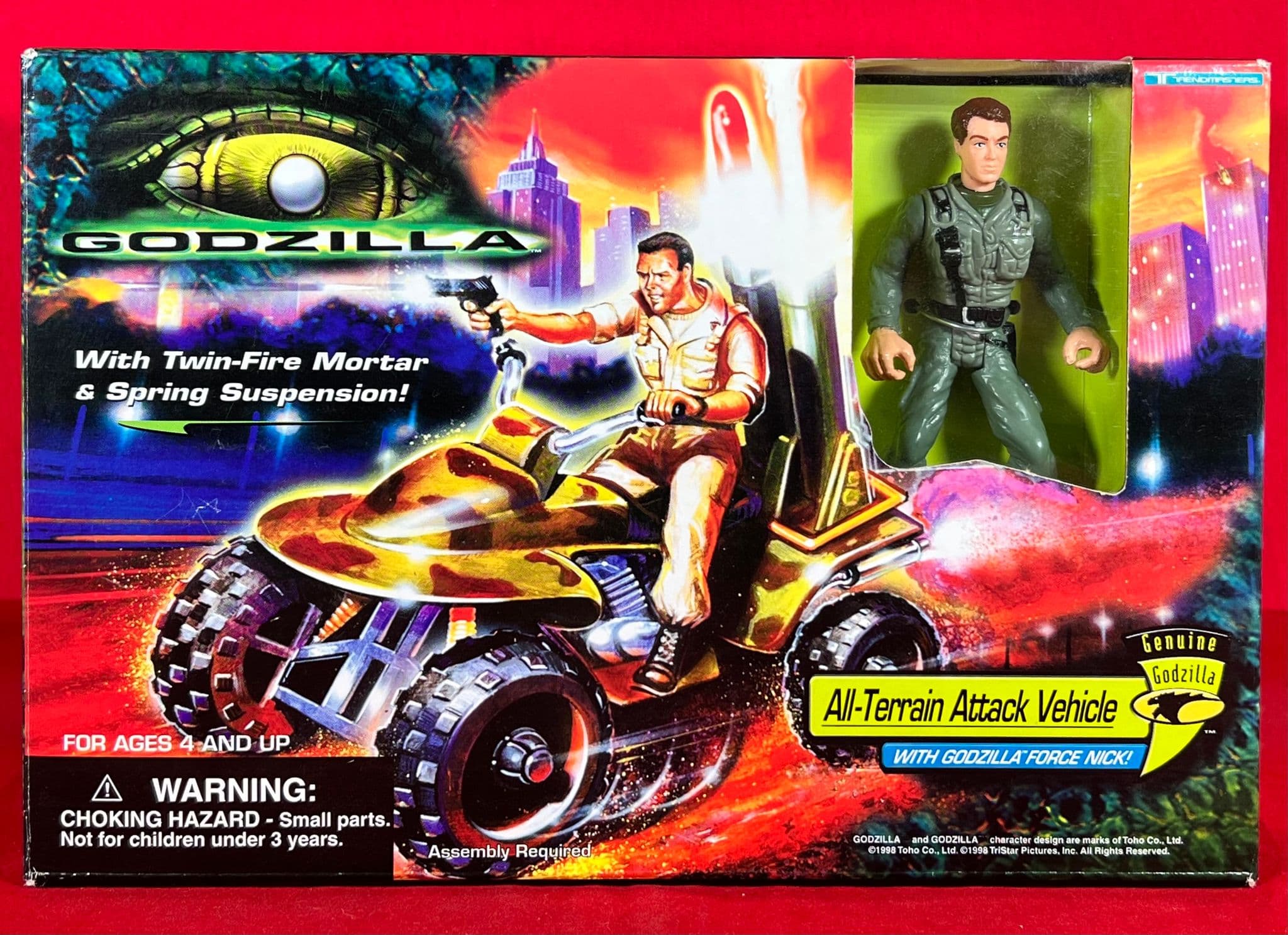 Godzilla All-Terrain Attack Vehicle - Vehicle for Action Figures ...