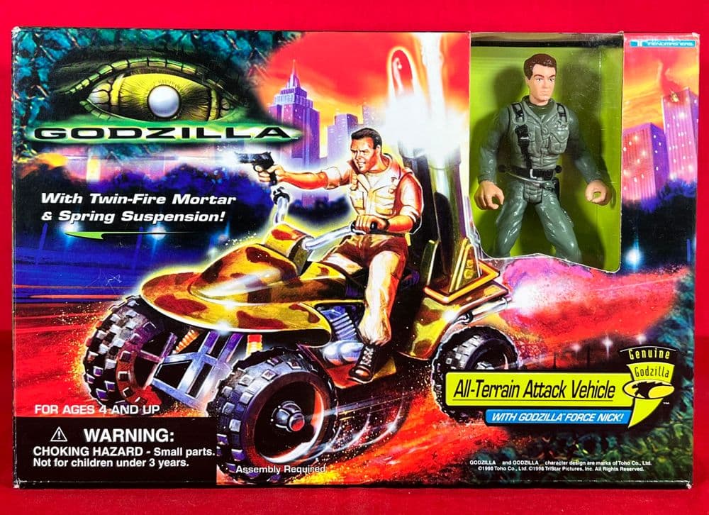 Godzilla All-Terrain Attack Vehicle - Vehicle for Action Figures ...