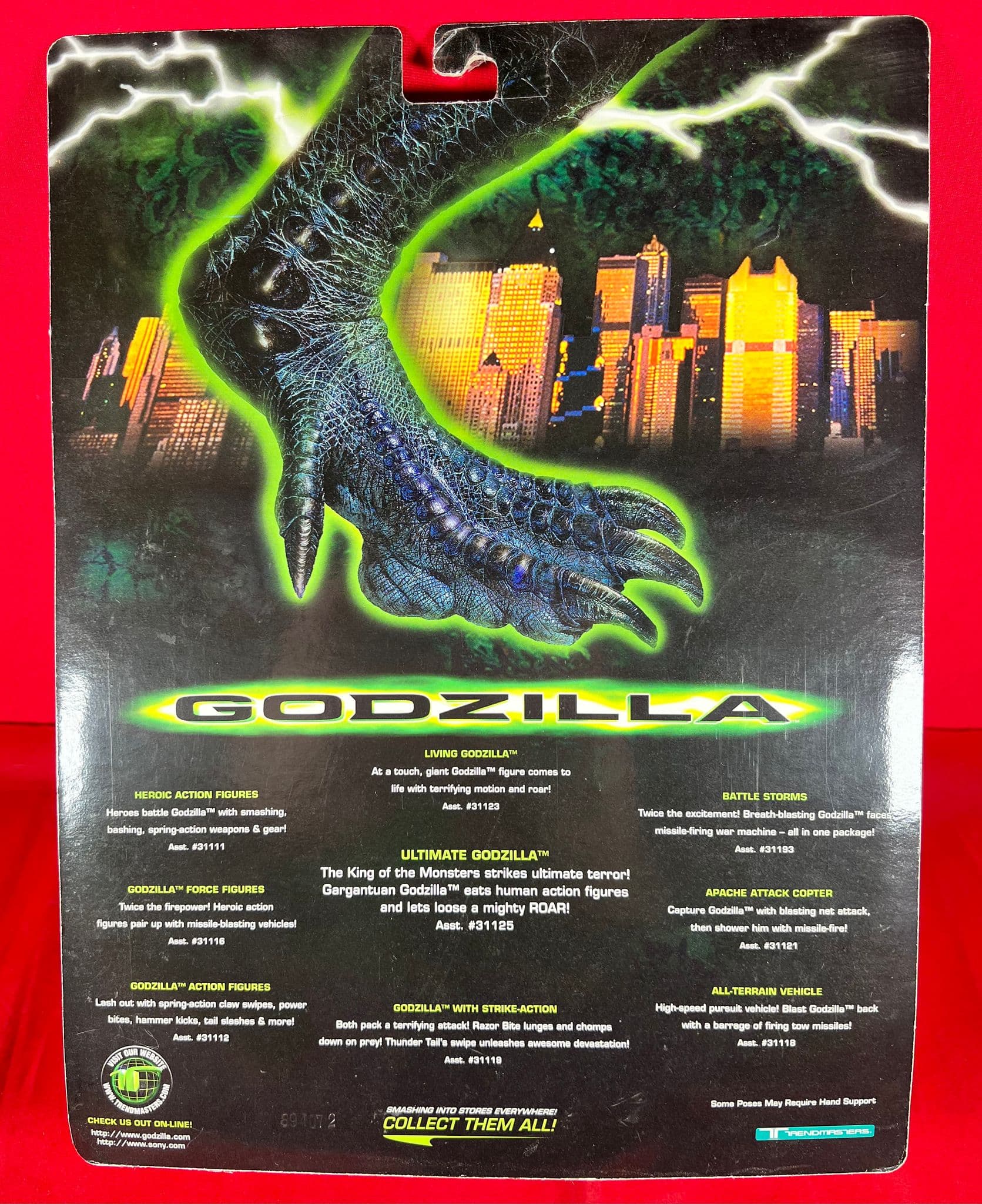 Godzilla Baby X Baby Godzilla - Action Figure - Sealed on Card