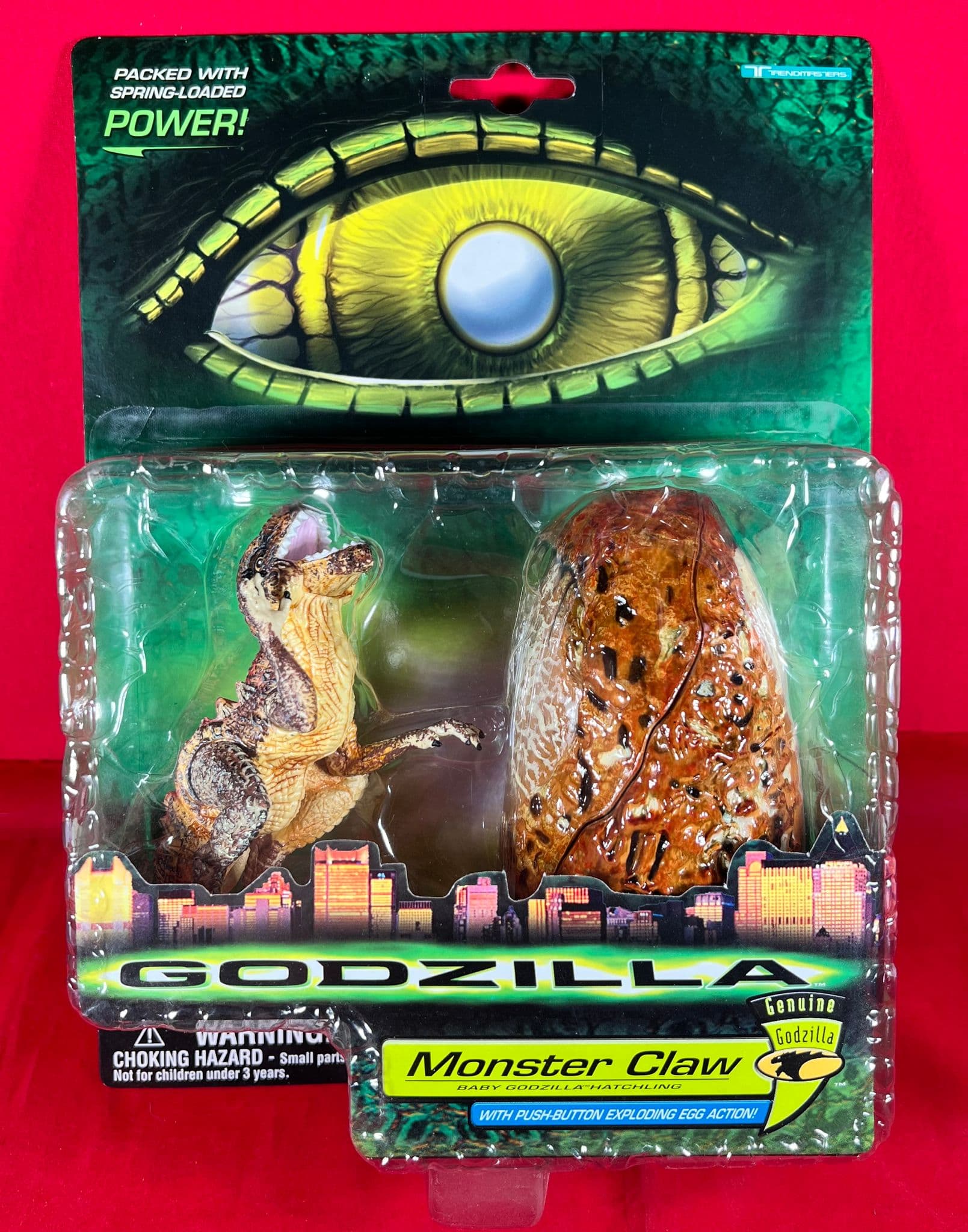 Godzilla Monster Claw Baby Godzilla Hatchling - Action Figure - Sealed ...