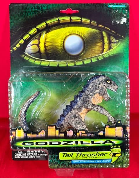 Godzilla Tail Thrasher Baby Godzilla - Action Figure - Sealed on Card