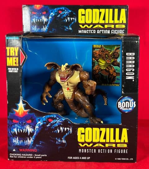 Godzilla Wars Monster Action Figure Baragon - Complete & Boxed