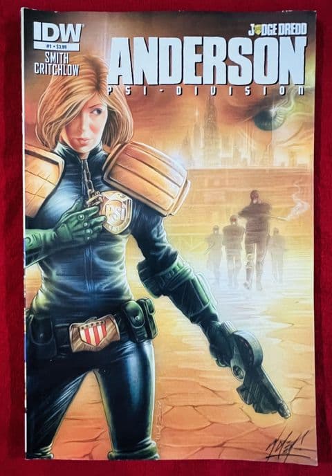 Judge Dredd Anderson Psi-Division - Issues 1 to 4 - Full Set of 4 ...