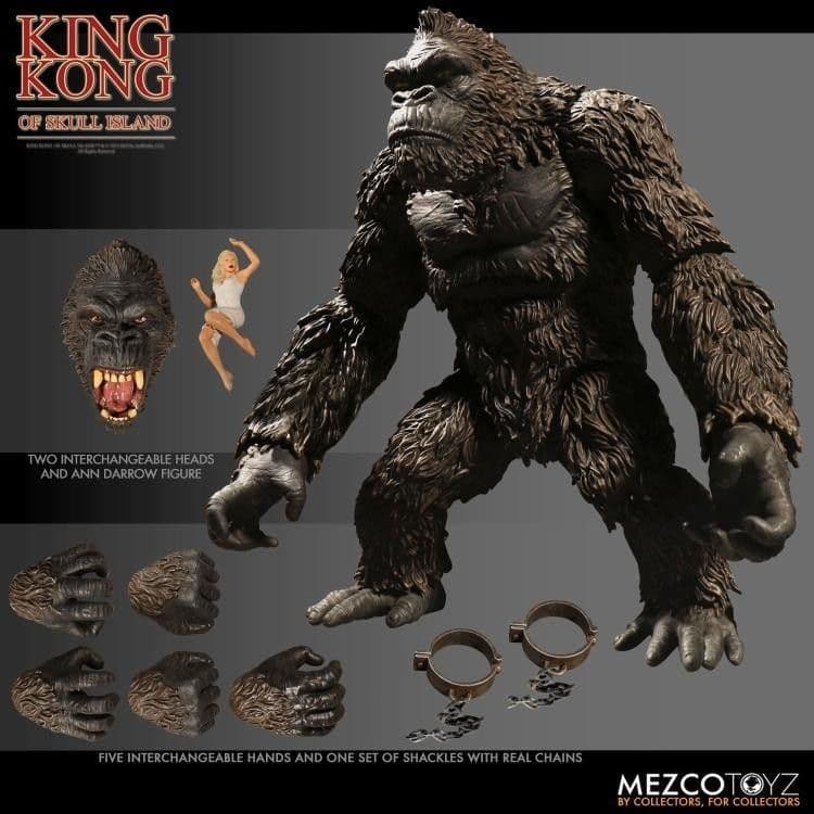 King Kong of Skull Island - Mezco Toyz 7" Action Figure