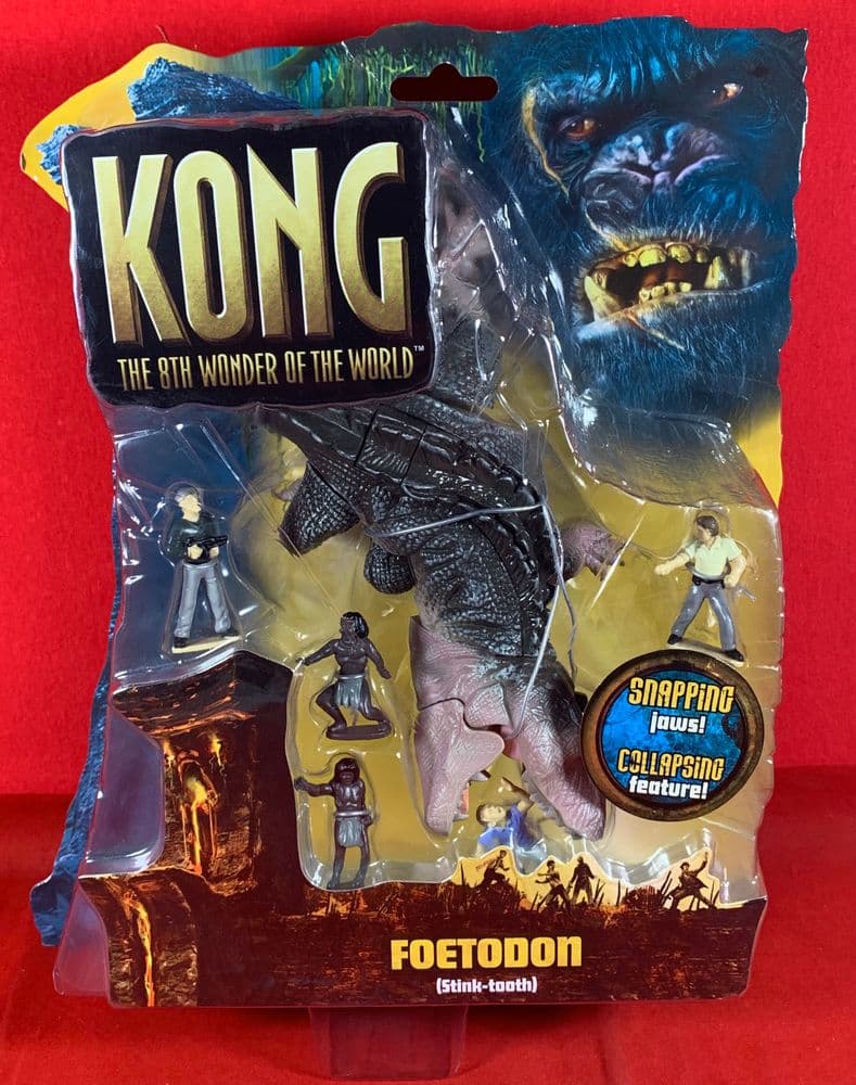 Kong The 8th Wonder of the World Foetodon - Action Figure - Sealed On Card