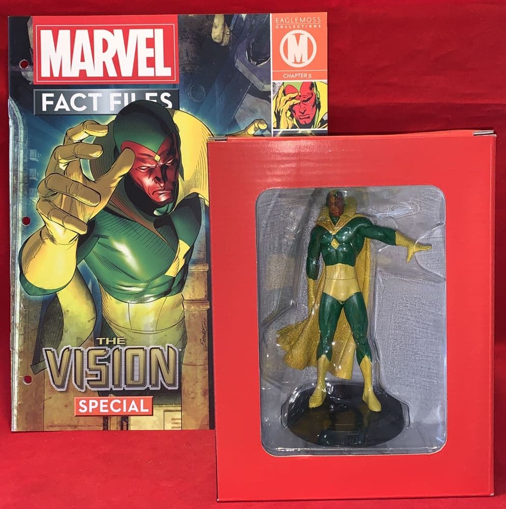 Marvel Fact File Special Figurine Vision - With Magazine