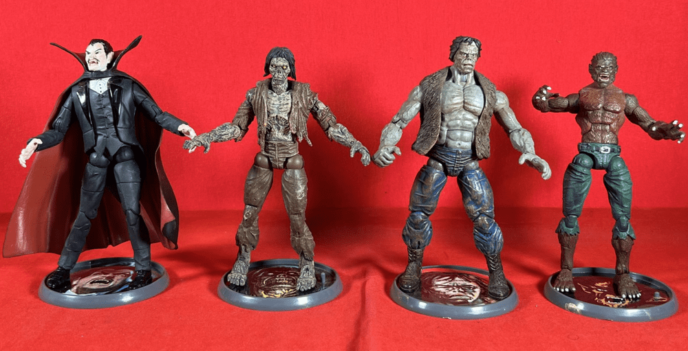 Marvel Legends Monsters Box Set Dracula - Zombie - Frankestein ...