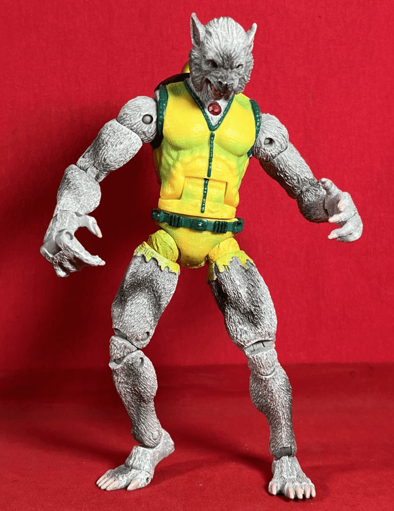 Marvel Legends Spider-Man Classics Howling Manwolf - Complete Loose ...