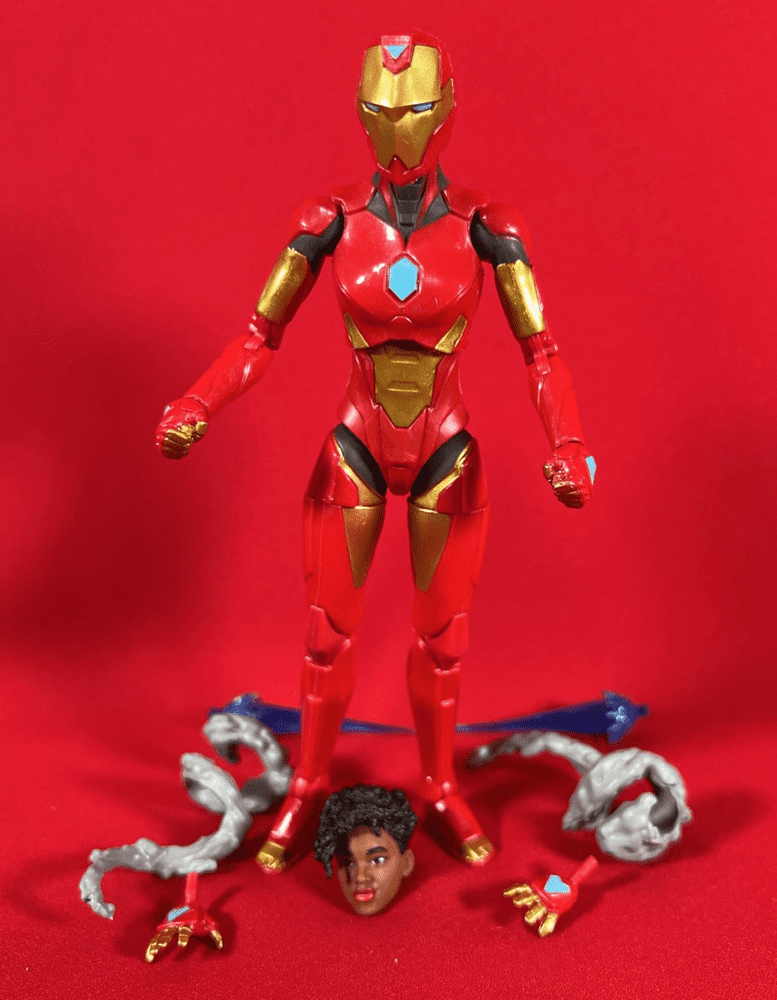 Marvel Legends Ursa Major Wave Riri Williams Ironheart - Complete Loose ...