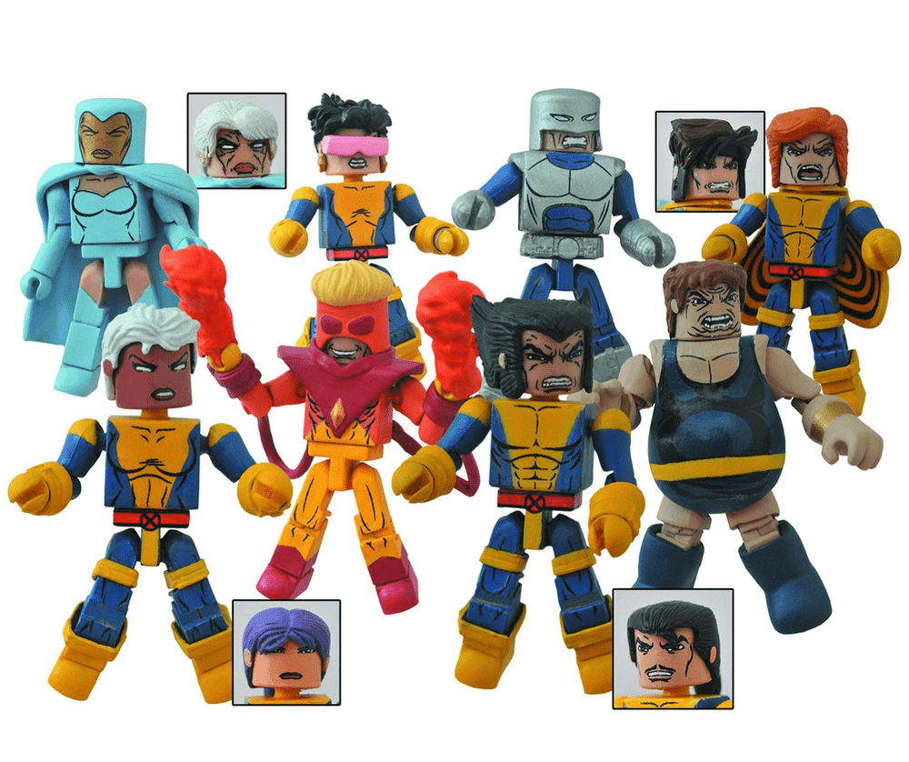 Marvel MiniMates X-Men Brotherhood - Complete Set