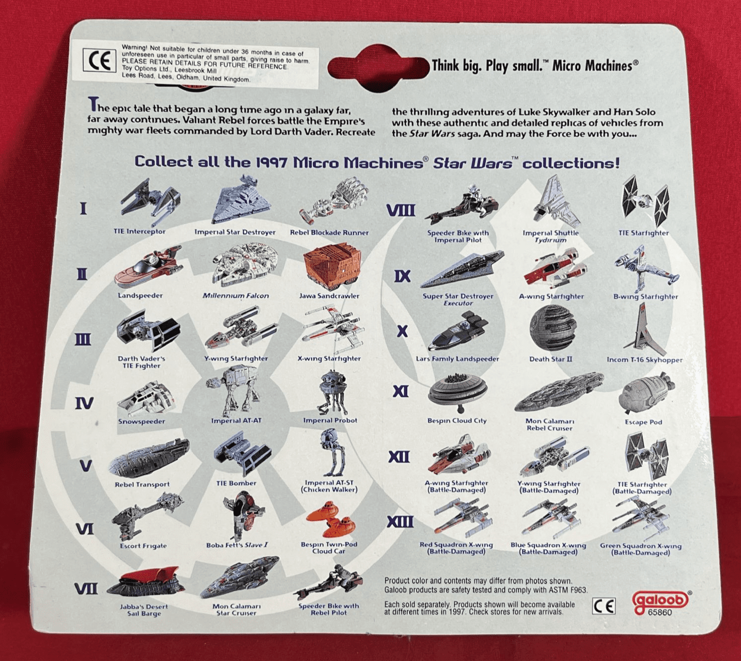 Micro Machines - Star Wars IX B-Wing Super Star Destroyer Executor A ...