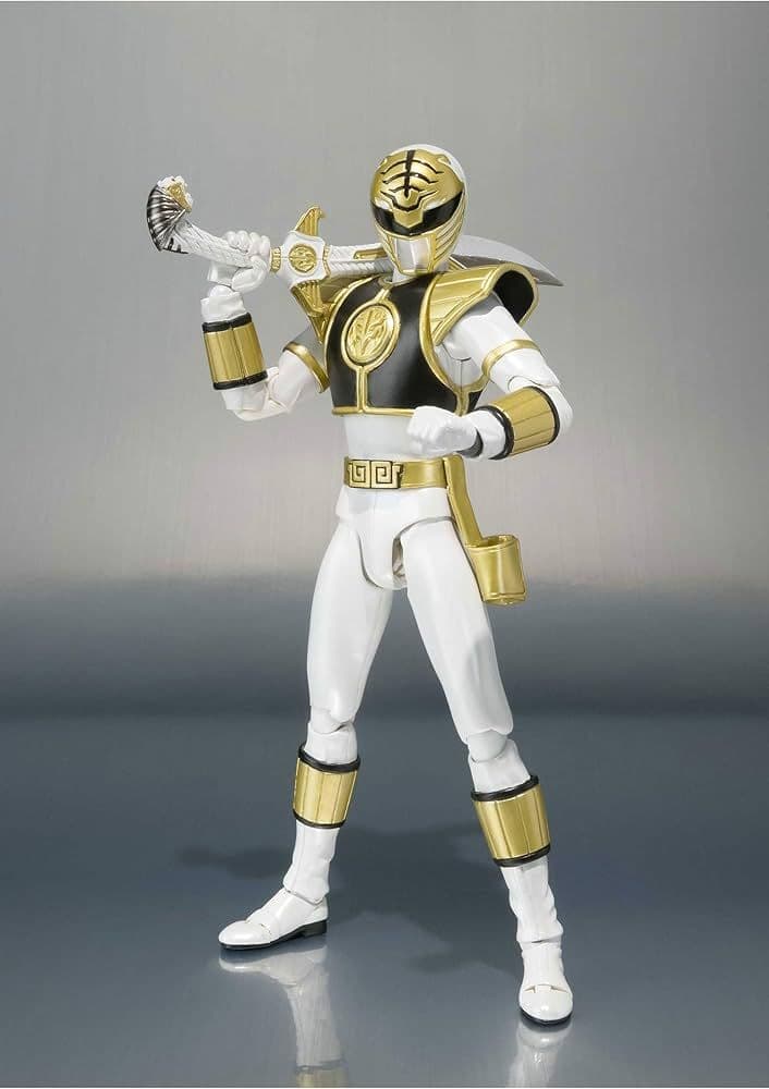 Mighty Morphin Power Rangers White Ranger SH Figuarts Action Figure
